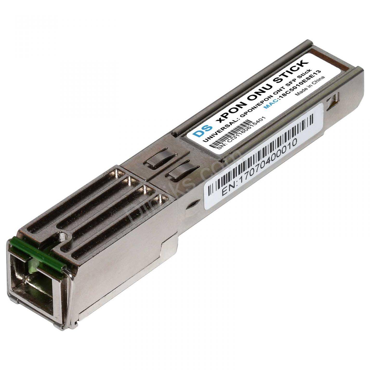 Universal GPON/EPON ONU / ONT SFP Stick Module – Dimiks Store